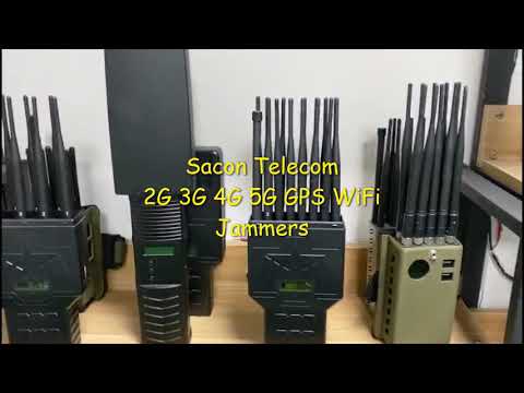Single Band 50w Prison Cell Phone Jammers 5.8GHz Jamming Range Up To 200m