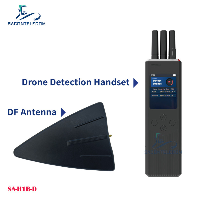 Handheld Uav Drone Signal Detector Dji Series Fpv Drone Detection Up