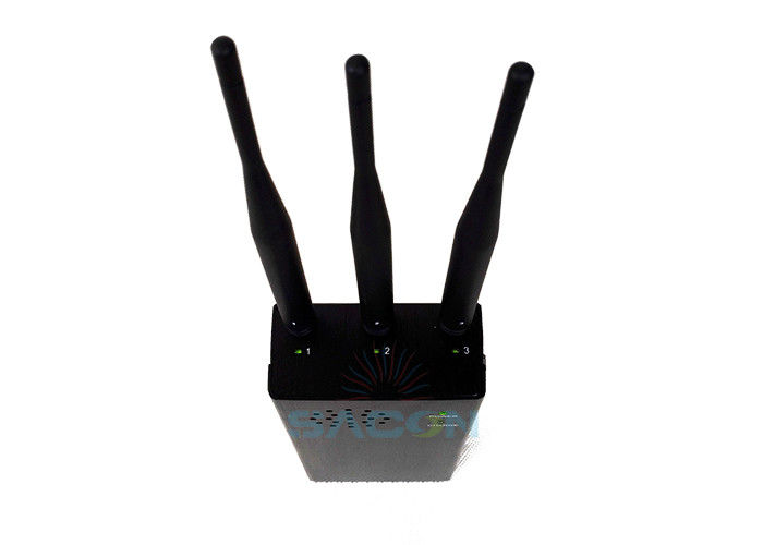 High Power Car Network Blocker Device 150m Range 3 Channels Built - In ...